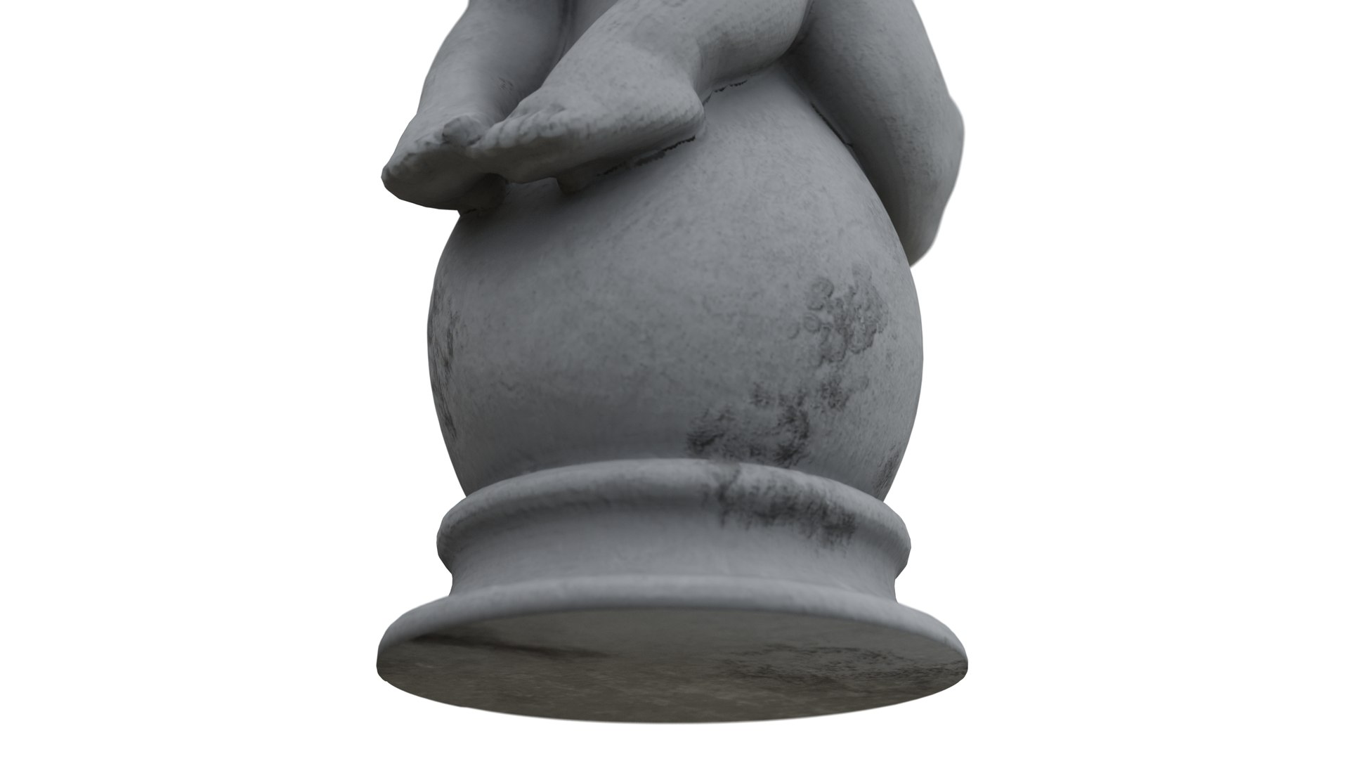 Marble Statue - Cupid 3D Model - TurboSquid 1860833