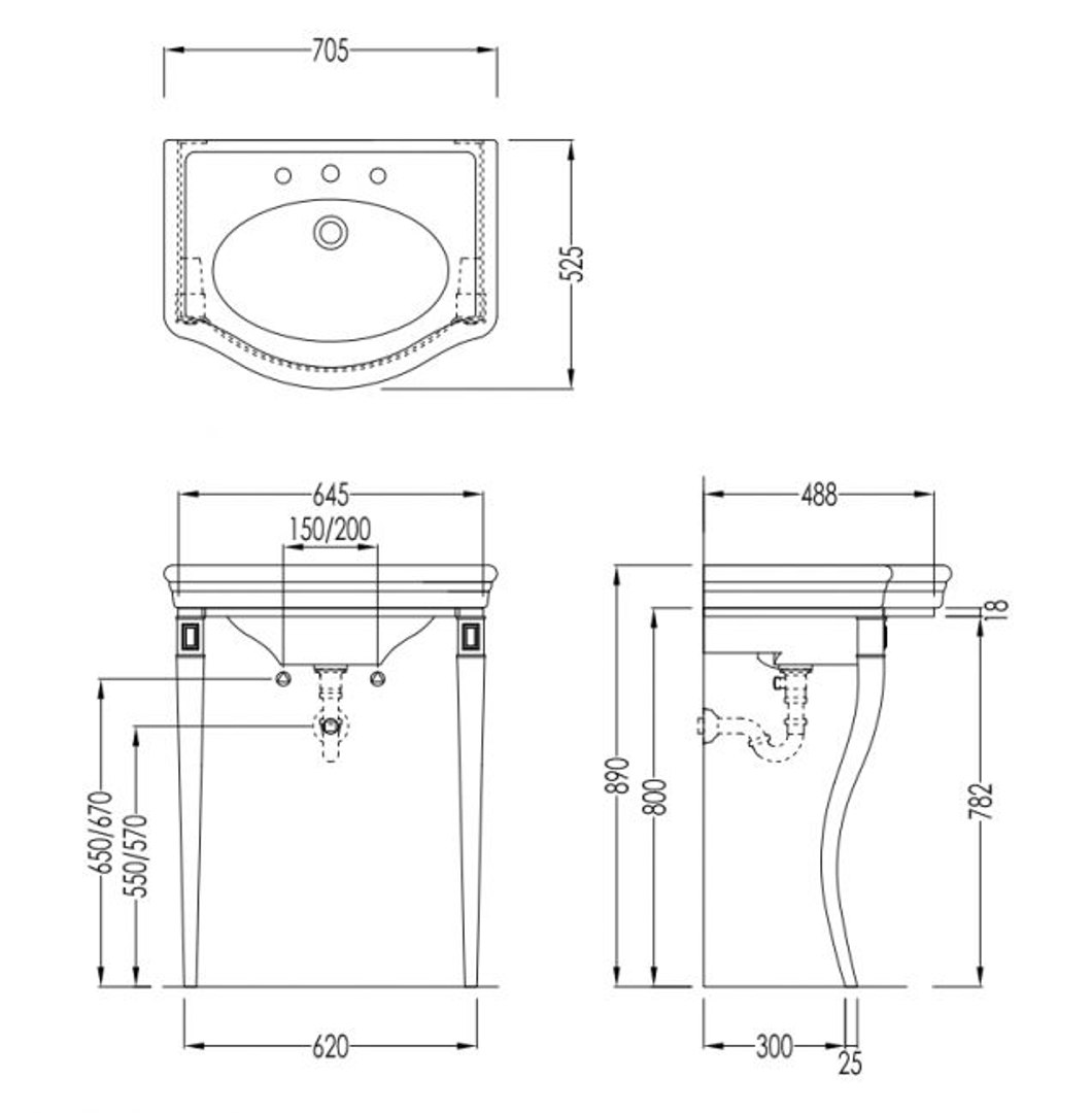 3d devon marlene console