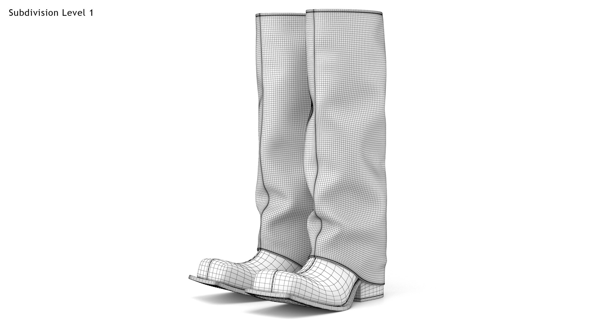 Fidan Novruzova Boots model - TurboSquid 2058109