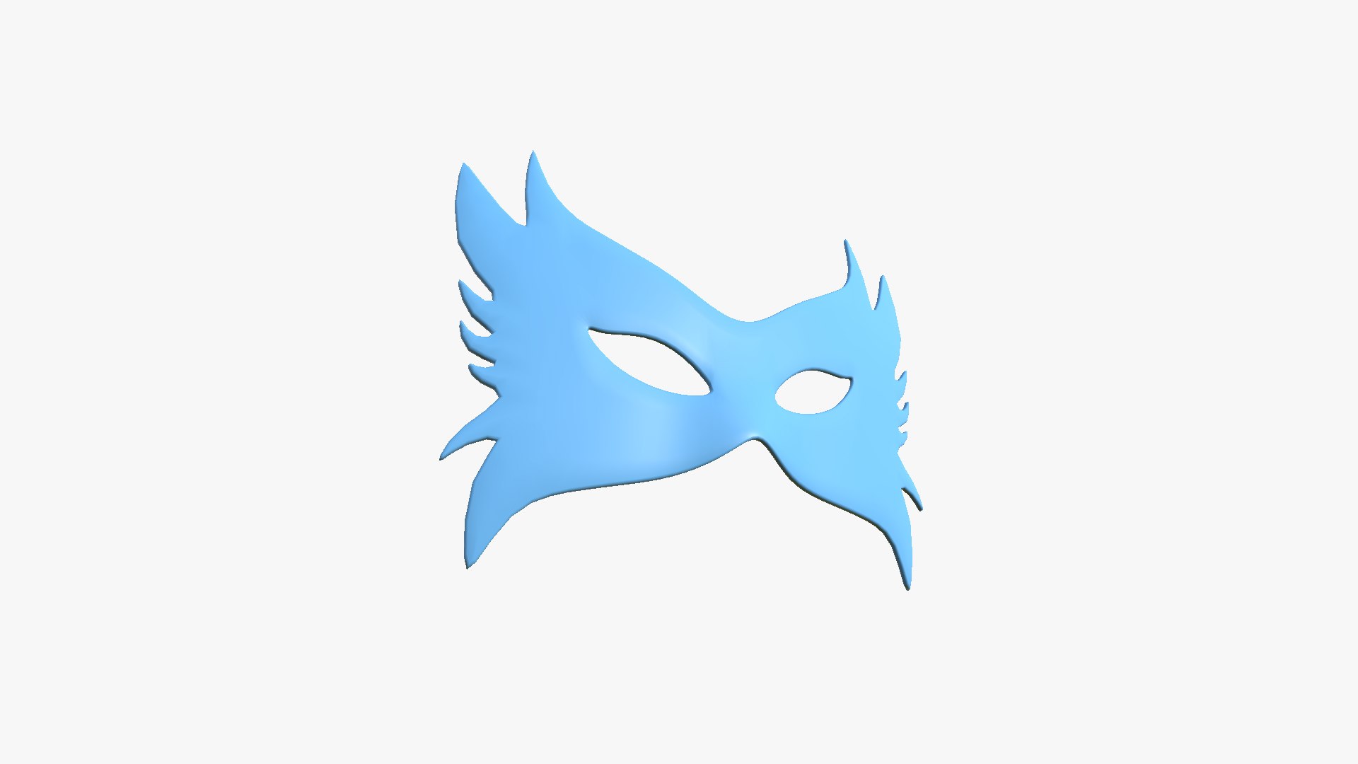 3D Carnival Mask D13 Cartoon - Costume Character Design model ...