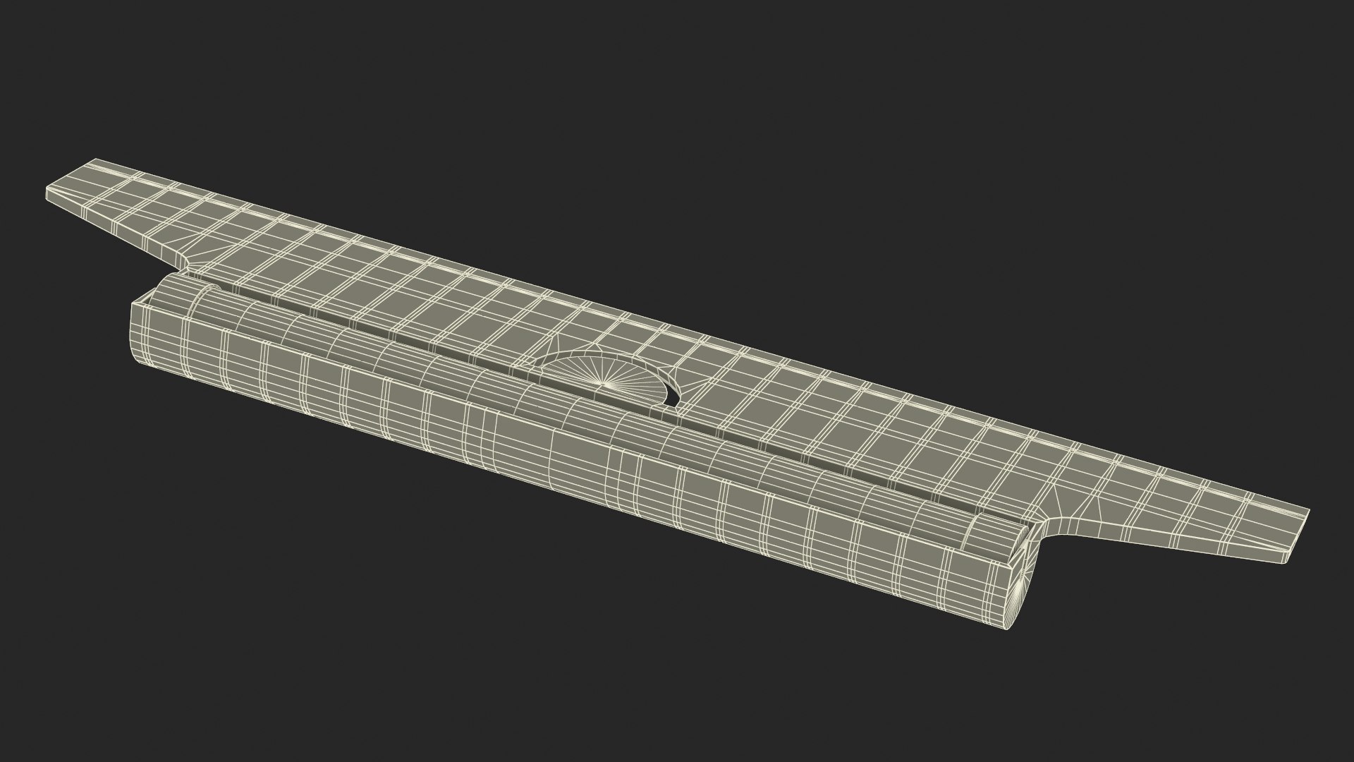 3D Plastic Parallel Rolling Ruler - TurboSquid 2399657