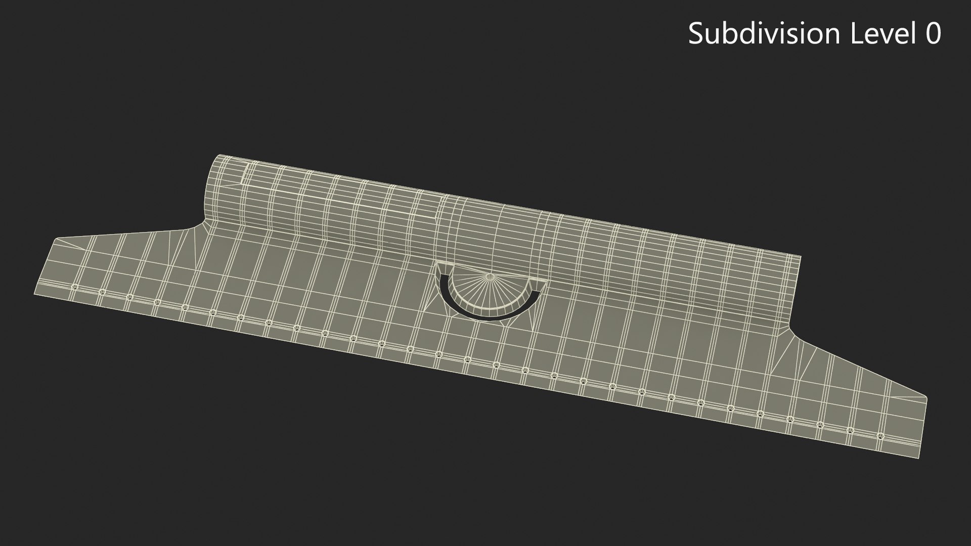 3D Plastic Parallel Rolling Ruler - TurboSquid 2399657