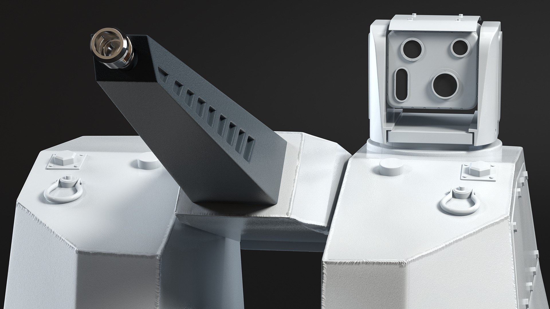 3D Autonomous Rapid-Firing Turret - TurboSquid 2002506