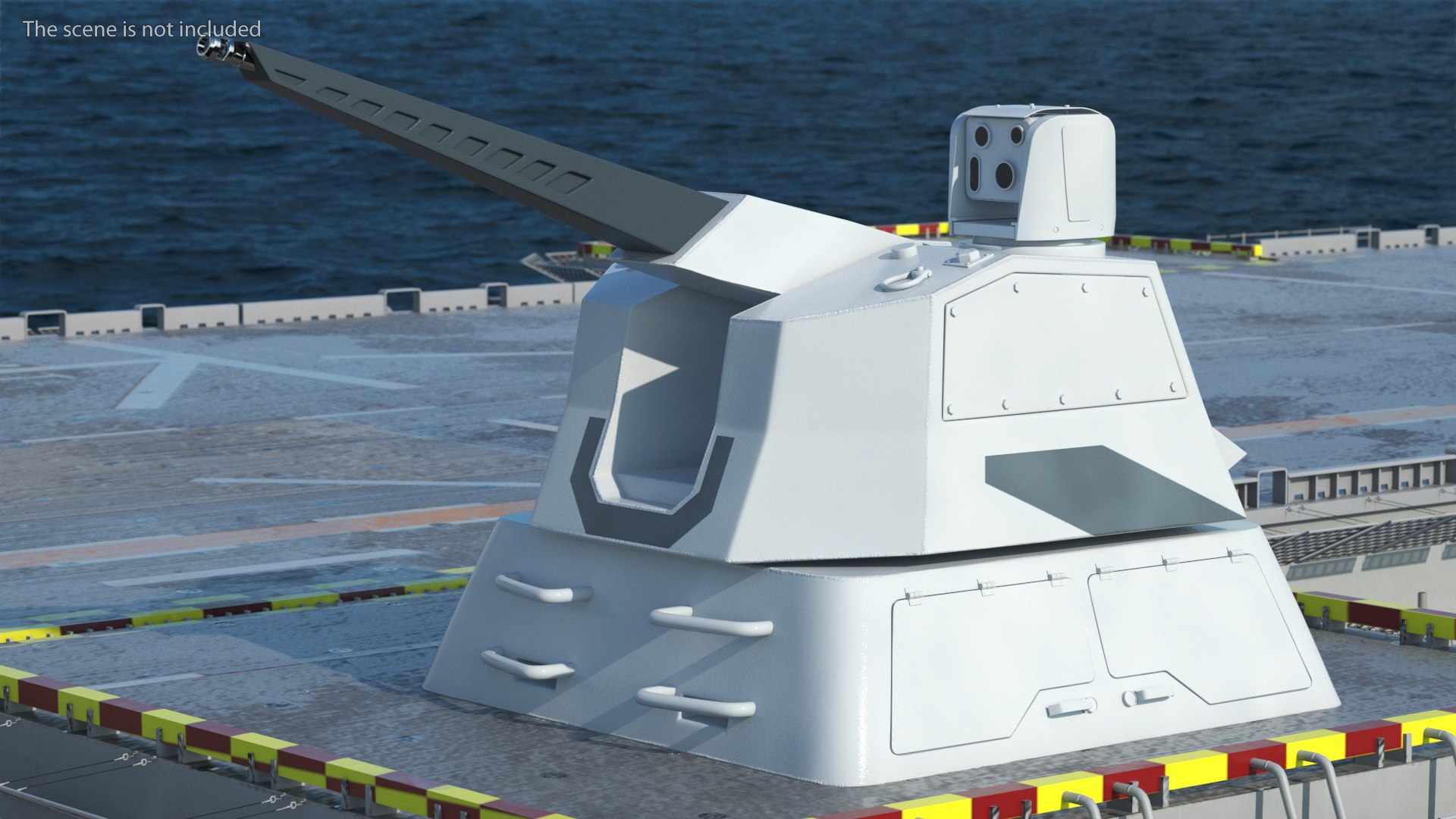 3D Autonomous Rapid-Firing Turret - TurboSquid 2002506