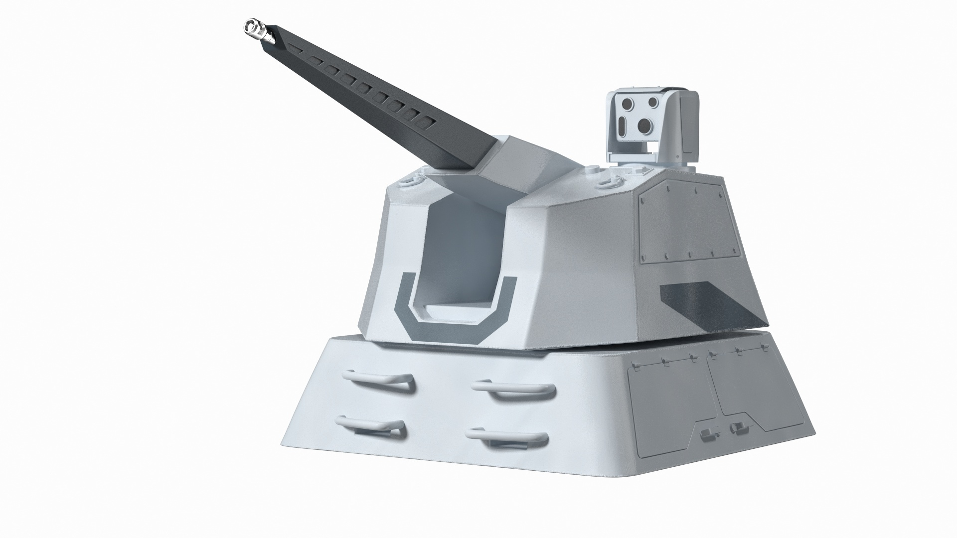 3D Autonomous Rapid-Firing Turret - TurboSquid 2002506