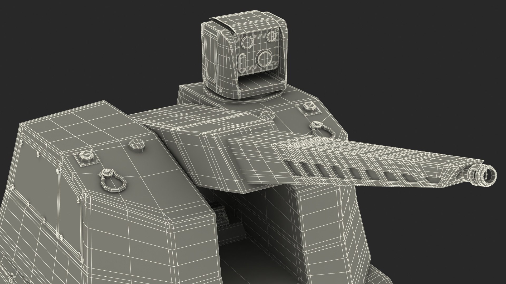 3D Autonomous Rapid-Firing Turret - TurboSquid 2002506