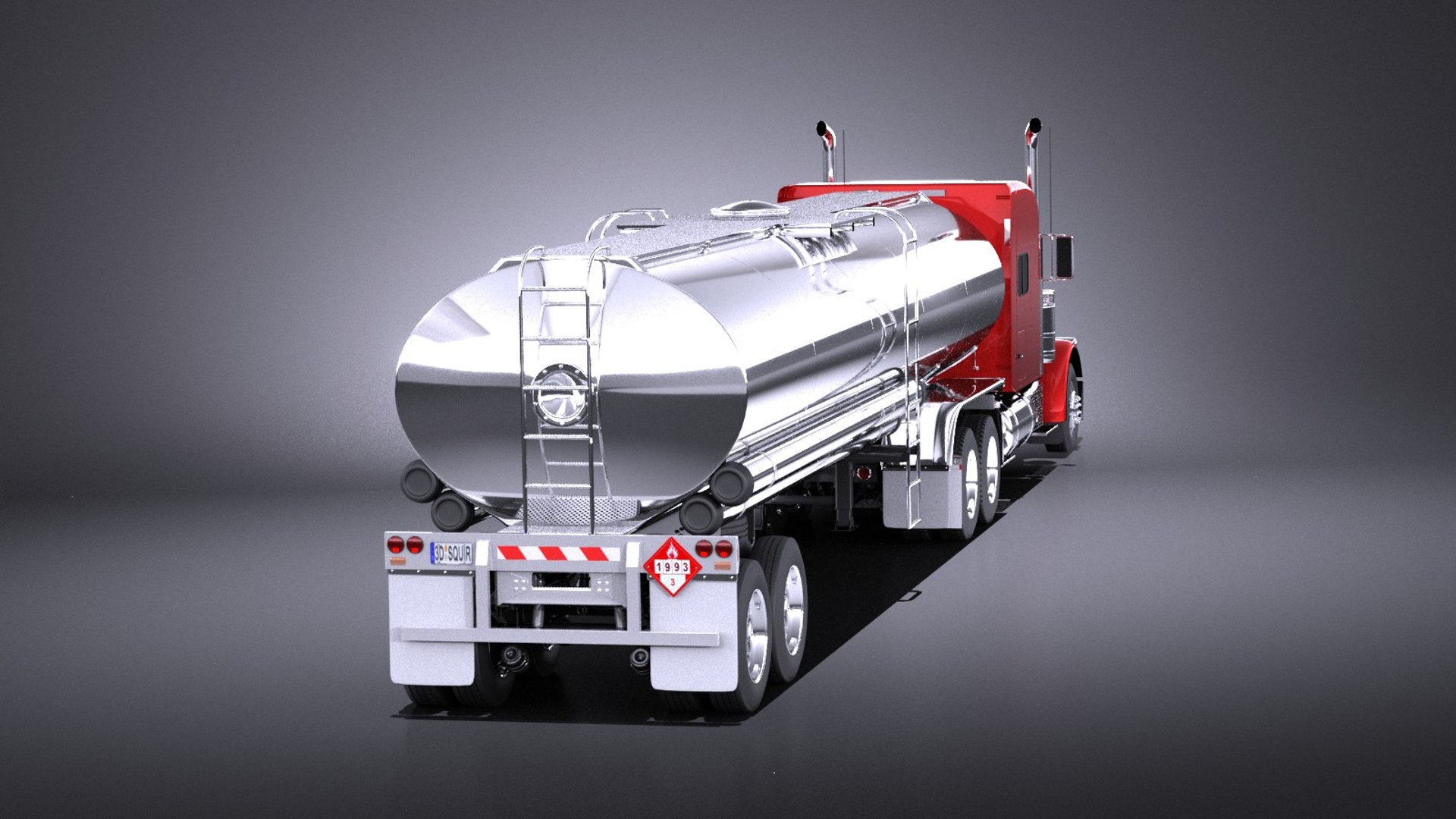 Cab 2017 Tanker 3D Model - TurboSquid 1211271