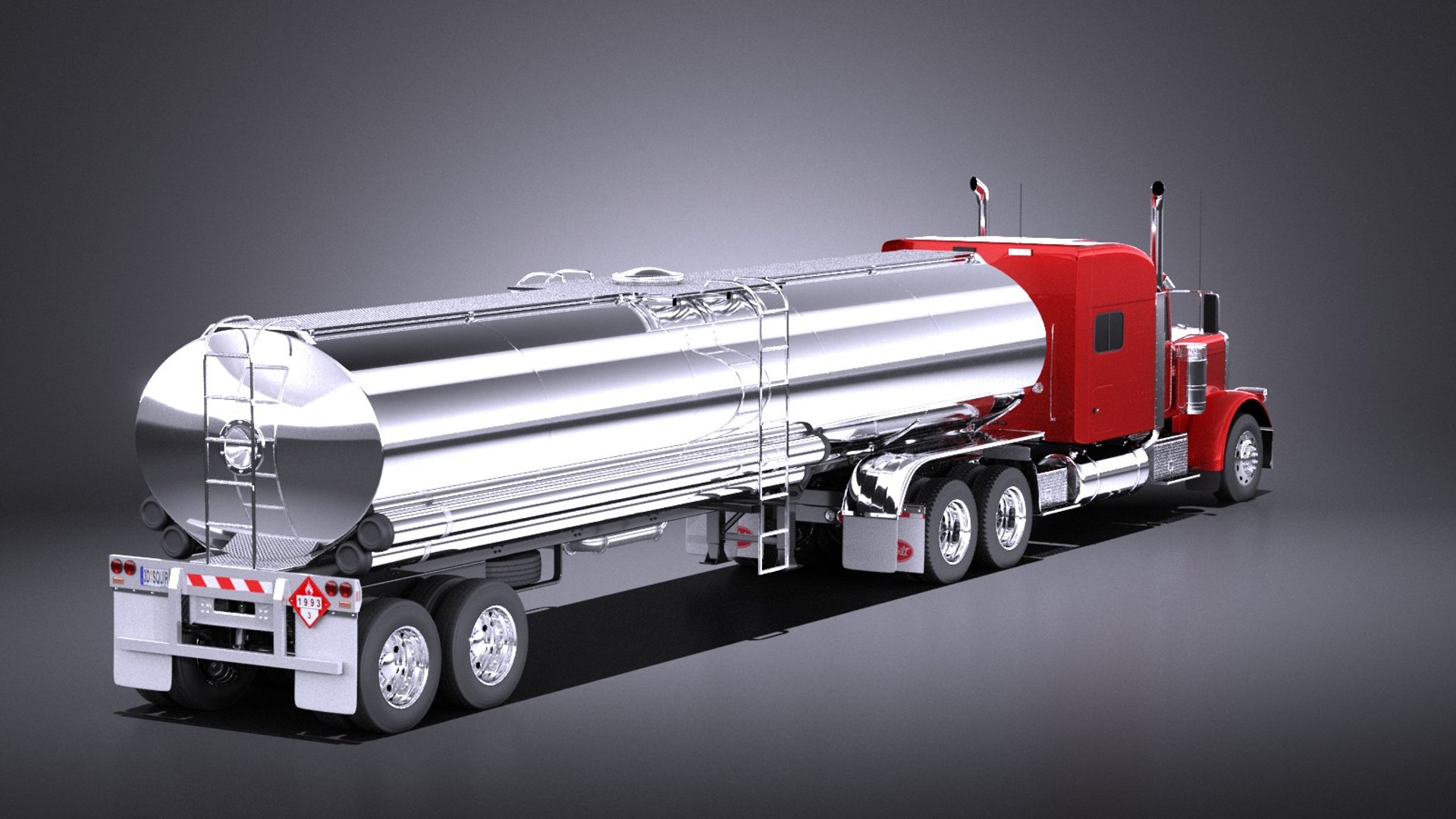 Cab 2017 Tanker 3D Model - TurboSquid 1211271