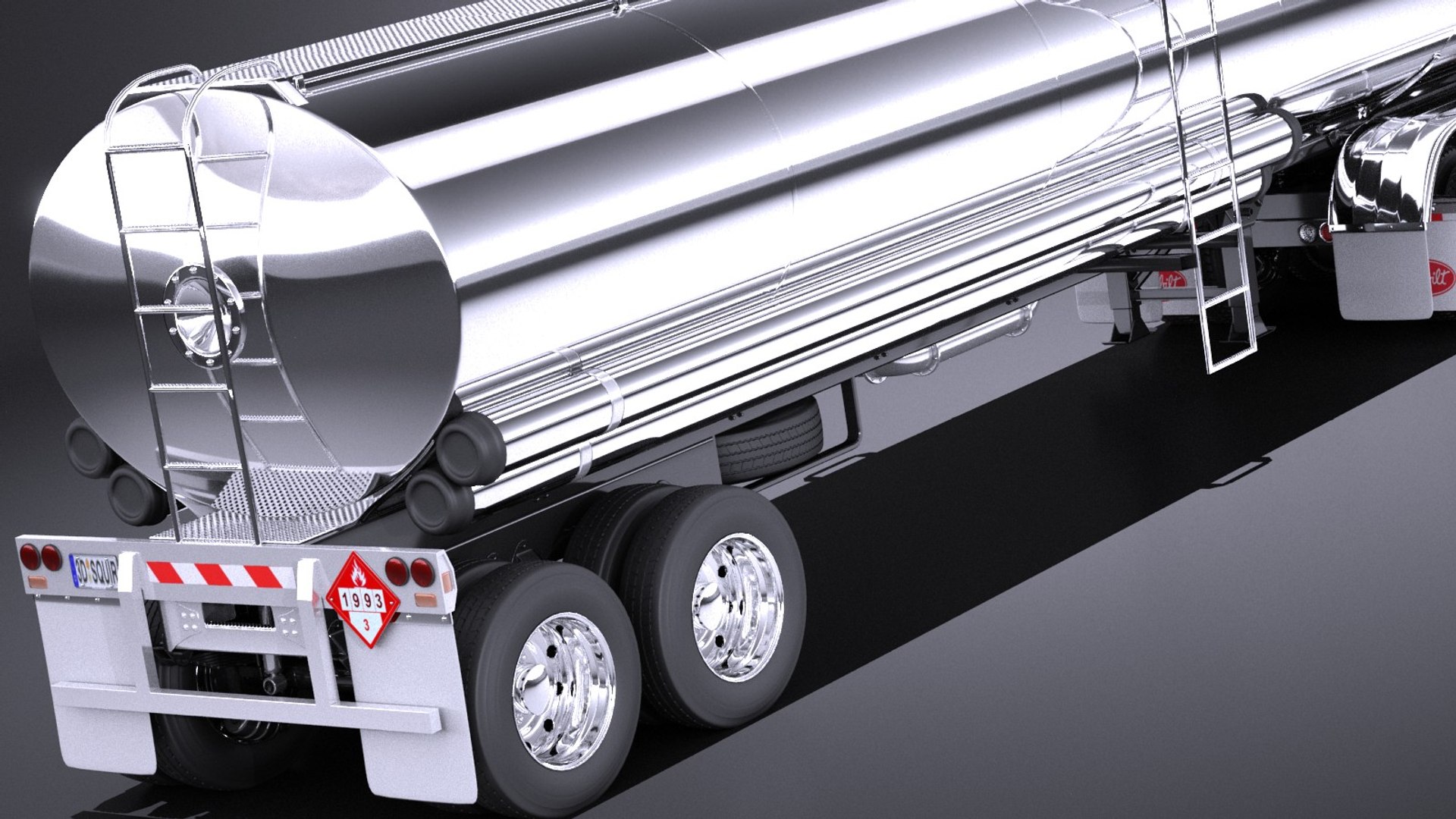 Cab 2017 Tanker 3D Model - TurboSquid 1211271