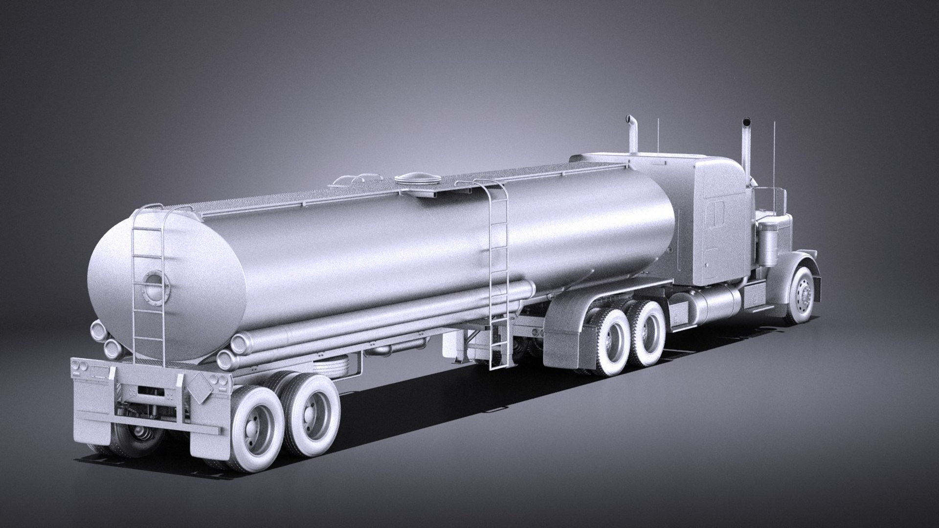 Cab 2017 Tanker 3D Model - TurboSquid 1211271