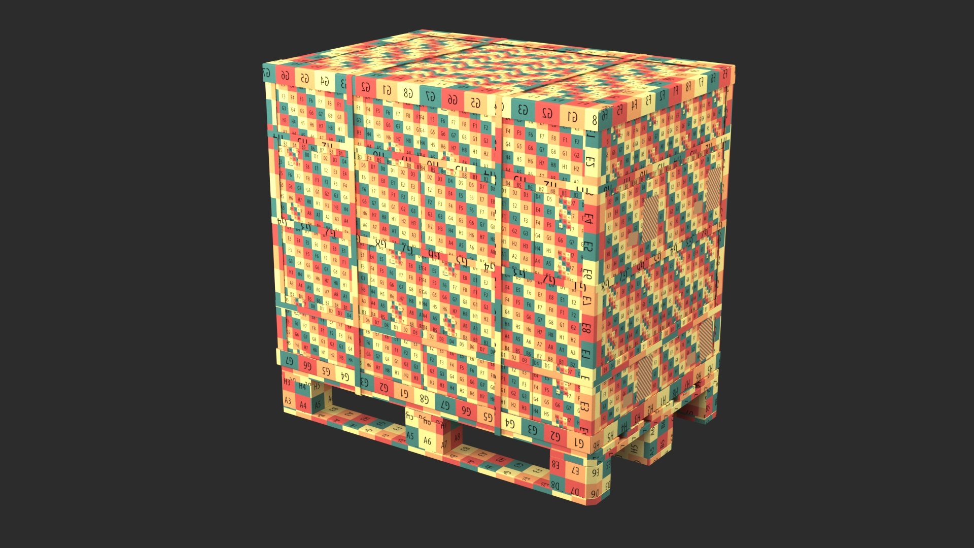 Pallet With Boxes 3D Model - TurboSquid 1991062