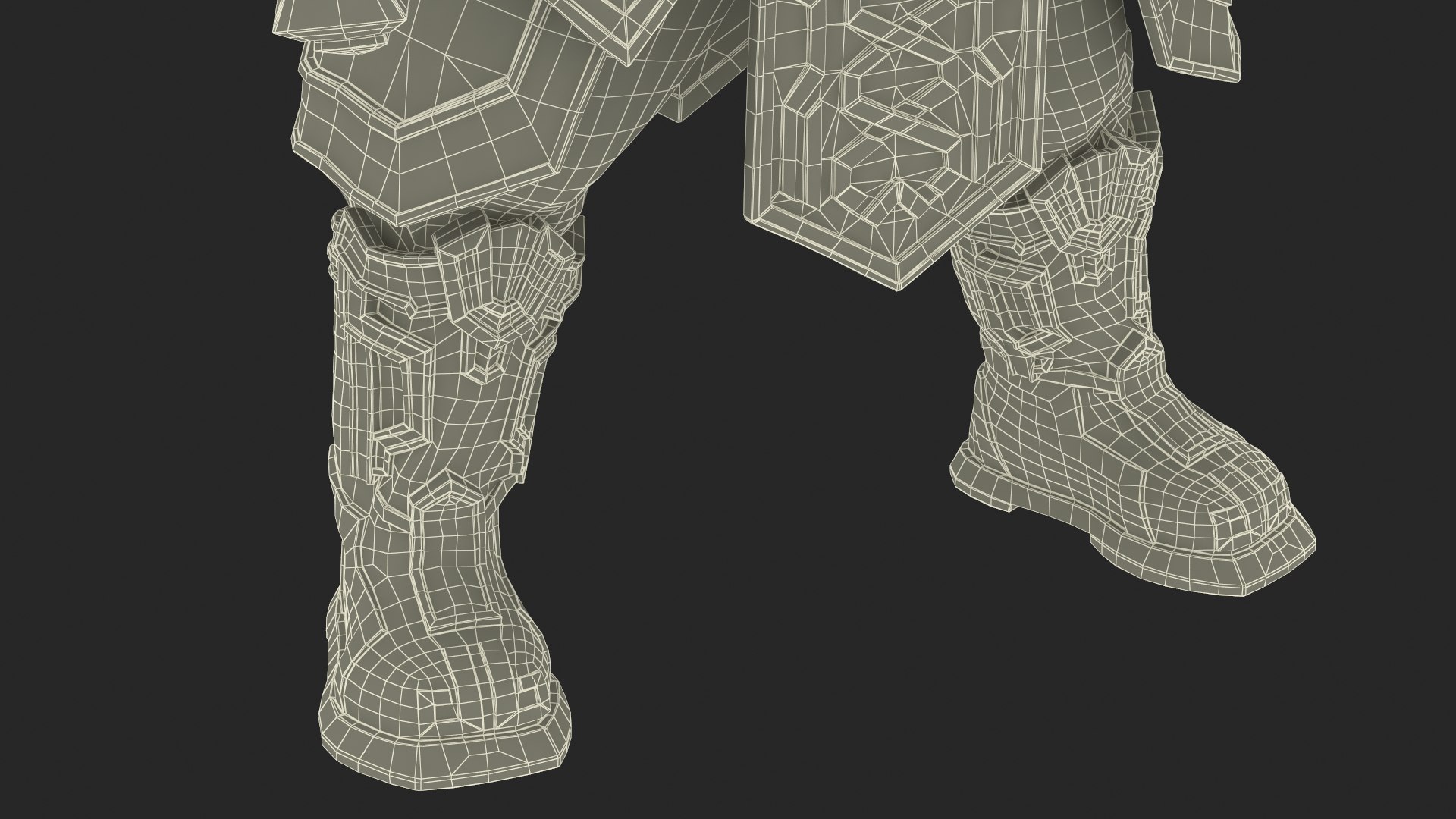 3D Dwarf Character In Armor Standing - TurboSquid 2396560