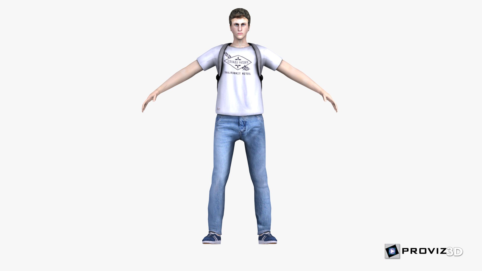 3D 3D People Student Vol 02 Model - TurboSquid 1907901