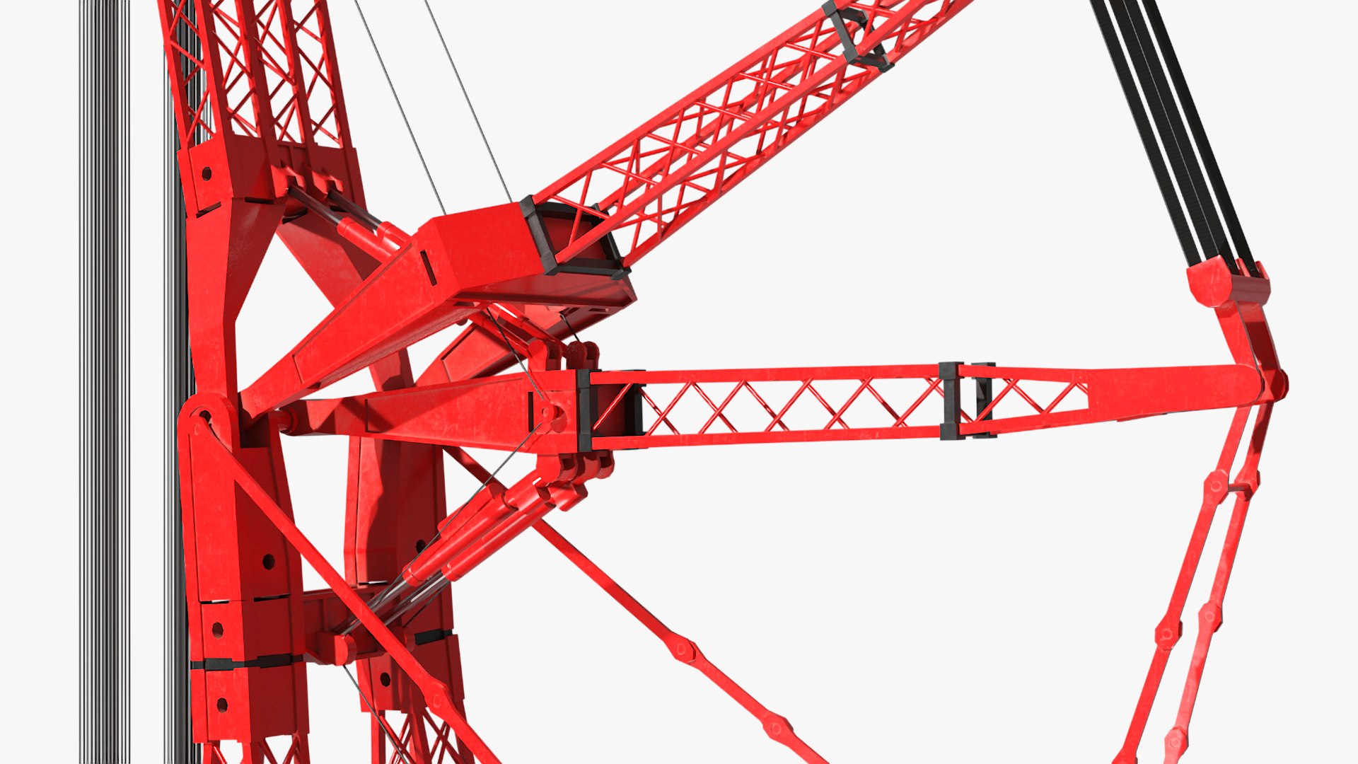 Mammoet Crane PTC200 DS Model - TurboSquid 2323172