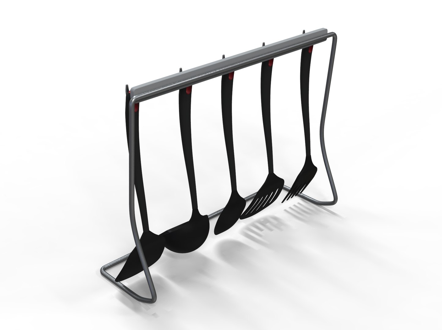 3D Kitchen Set Cooking Tools Model - TurboSquid 1508648