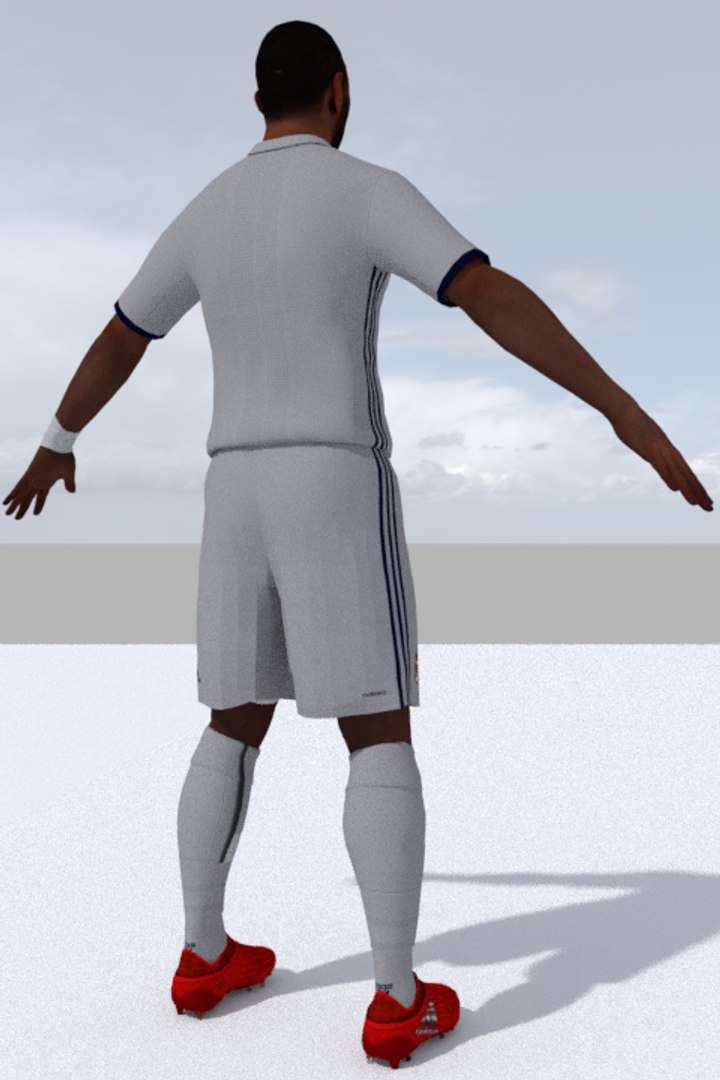 Football Player Model - TurboSquid 1276237