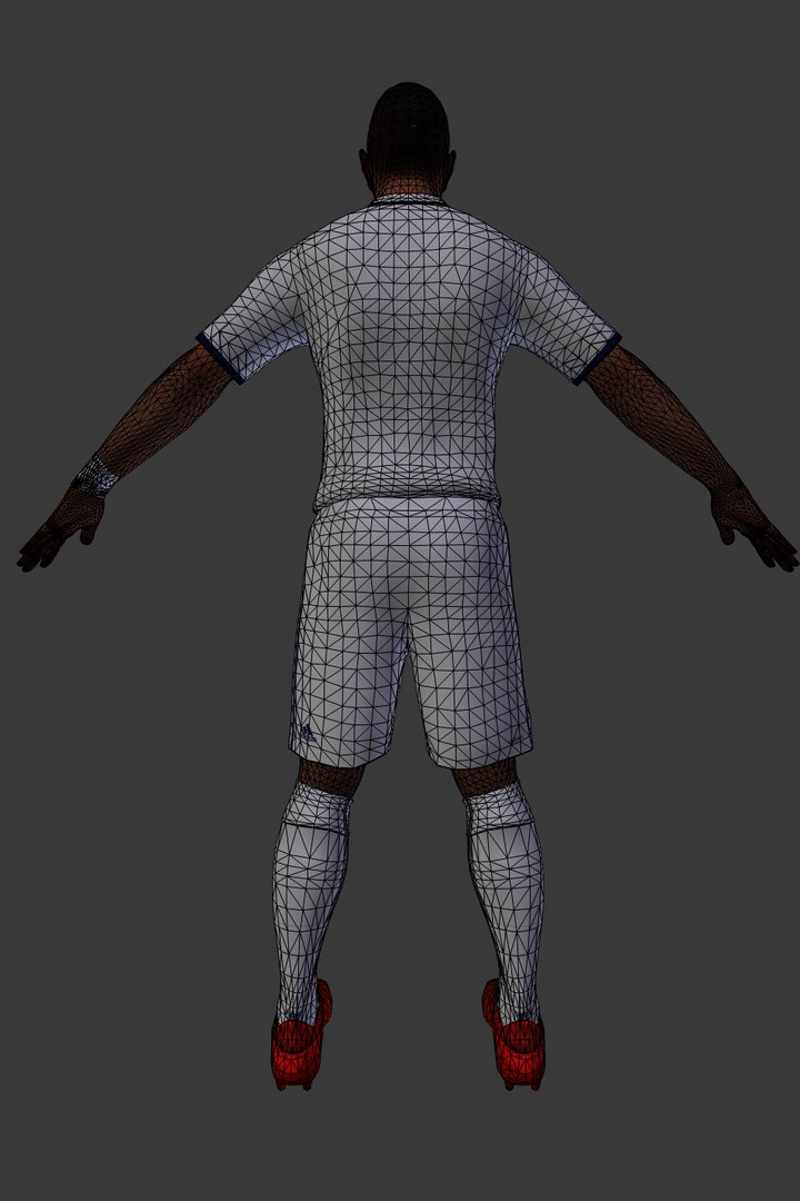 Football Player Model - TurboSquid 1276237