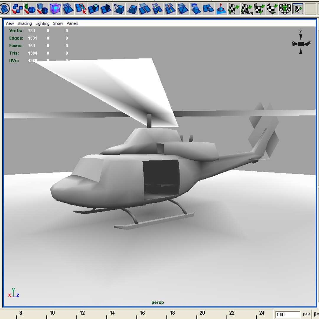 Uh-1y Venom 3d Model