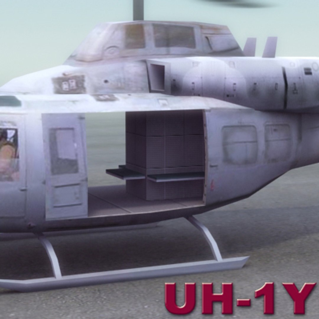 Uh-1y Venom 3d Model