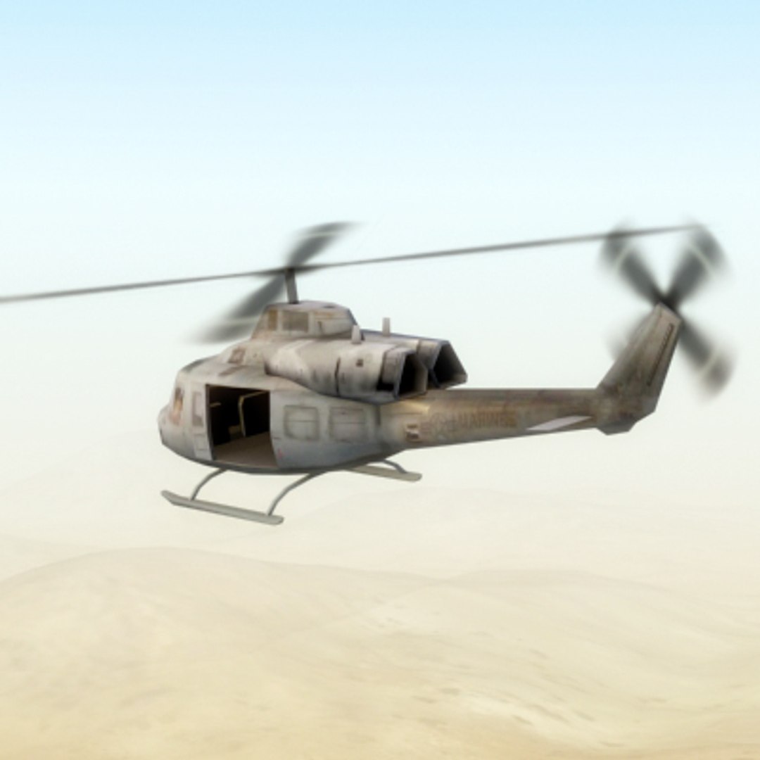 Uh-1y Venom 3d Model