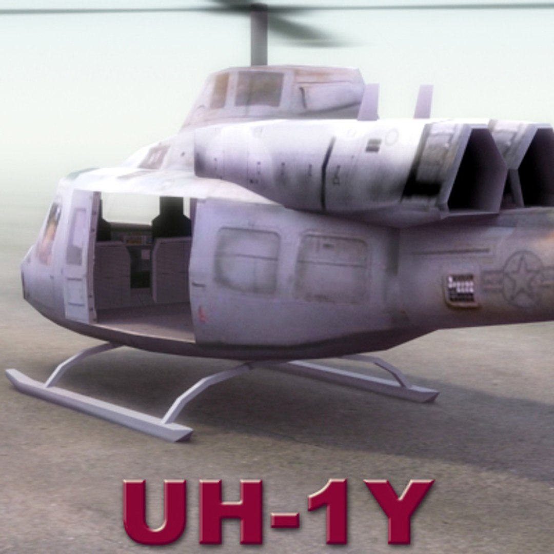 Uh-1y Venom 3d Model