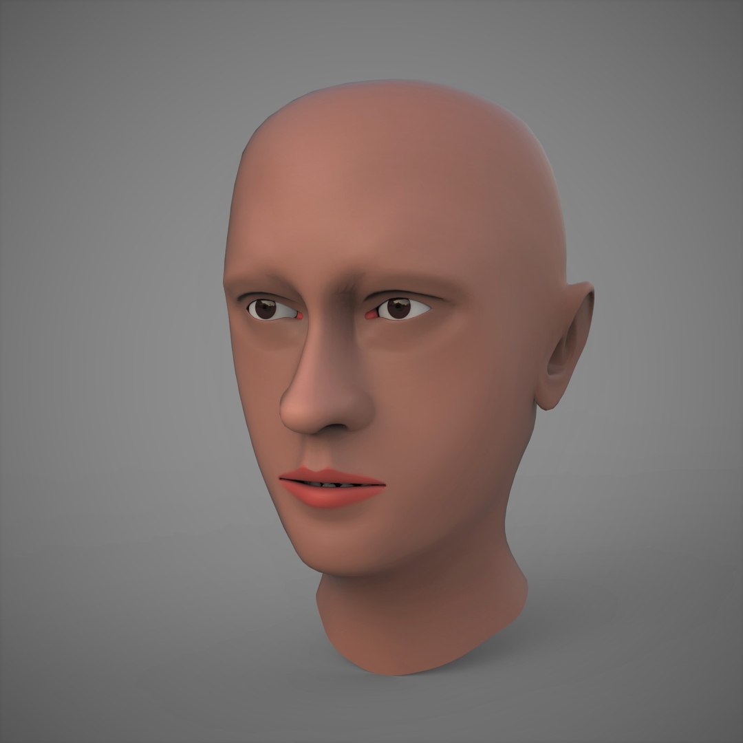 Face Sample Model - TurboSquid 1586198