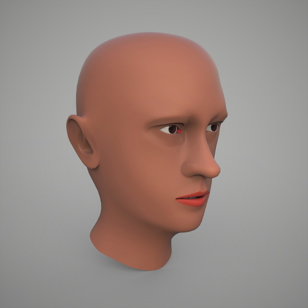 Face Sample Model - TurboSquid 1586198