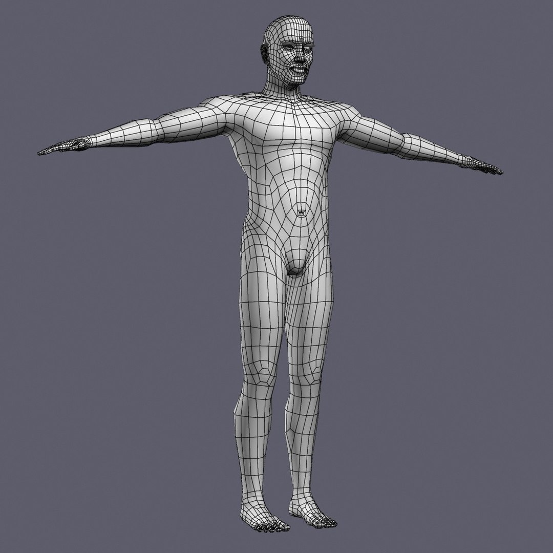 White Male Body Max