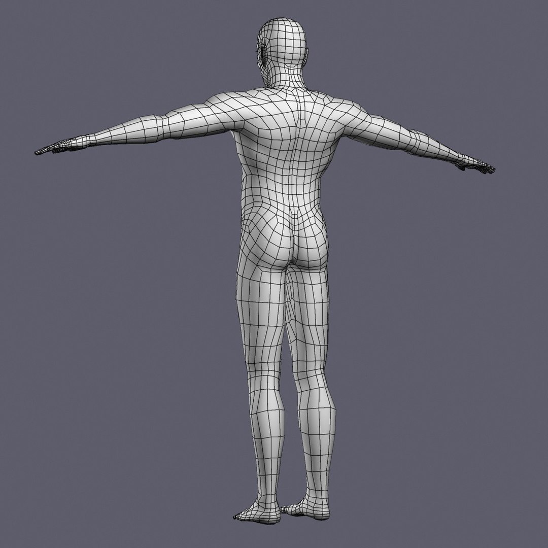 White Male Body Max