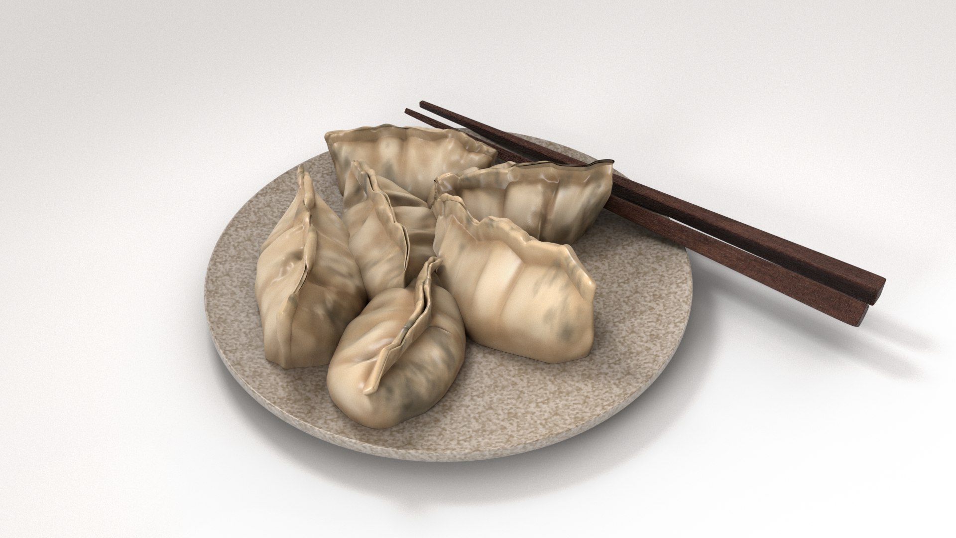 Asian Food 3D Model - TurboSquid 1988643