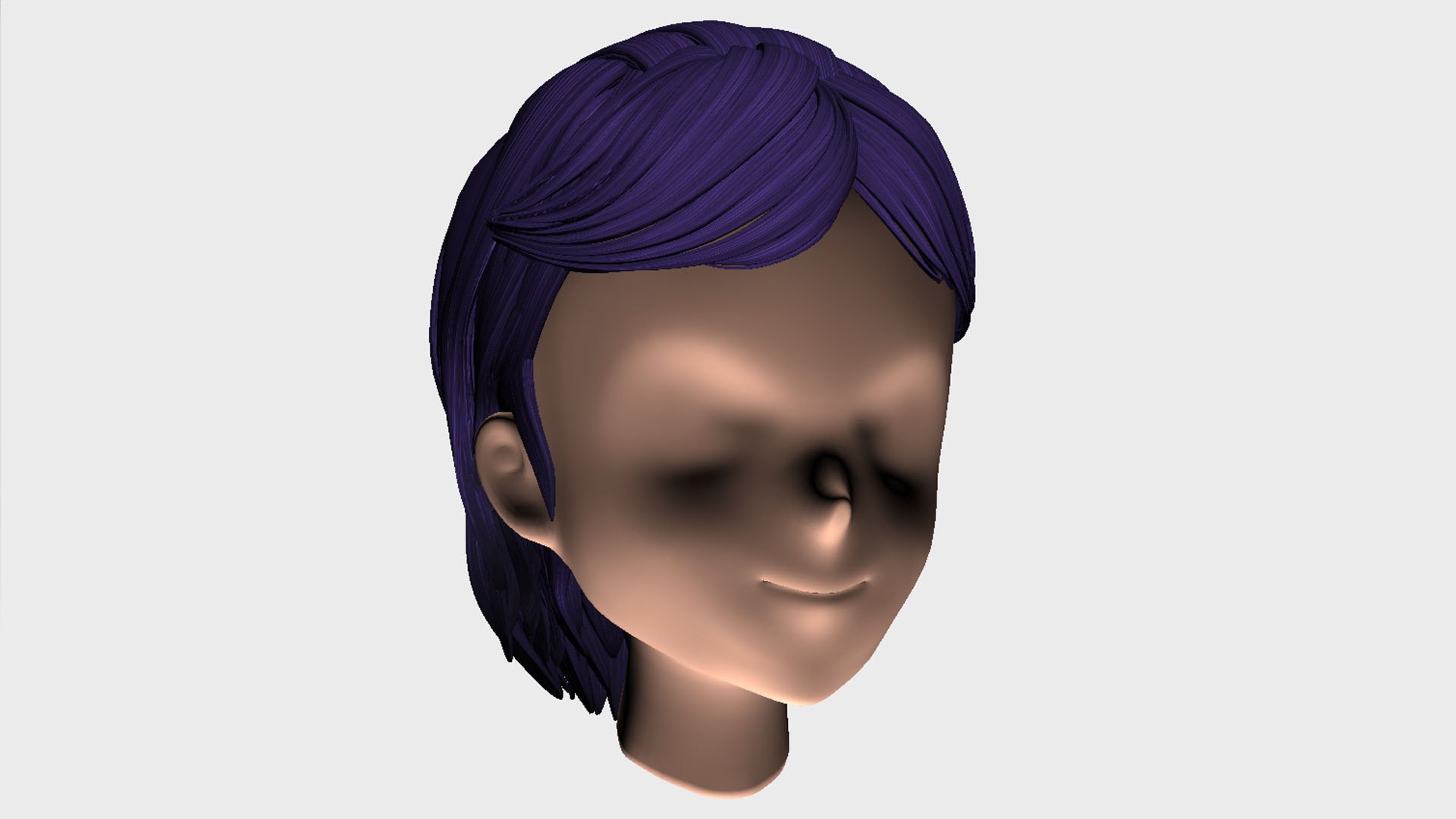 Stylized Hair Factor V3 3D Model - TurboSquid 1814477