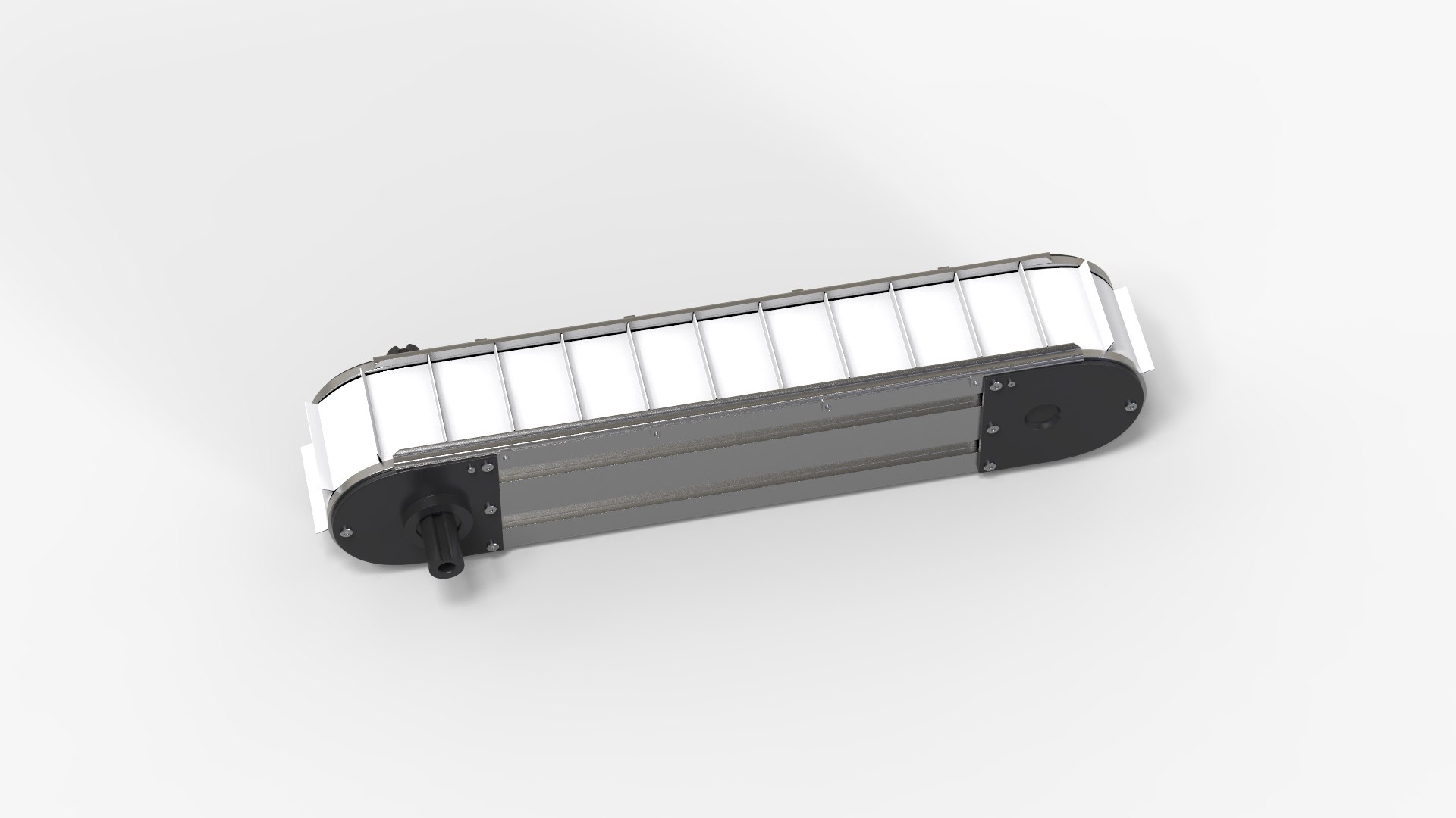 Industrial Conveyor Belt 3D Model - TurboSquid 1866123