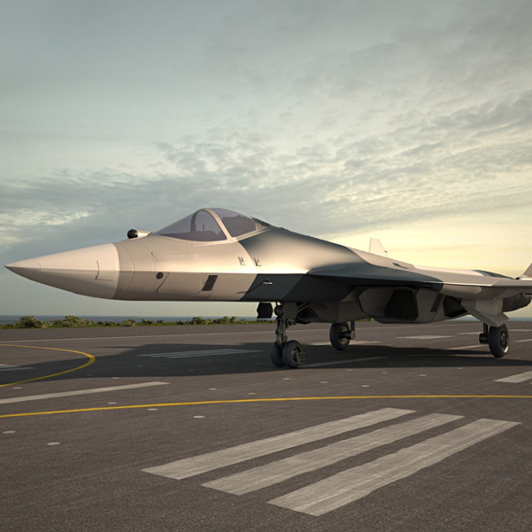 modelo 3d Sukhoi PAK FA (T-50) - TurboSquid 1319548