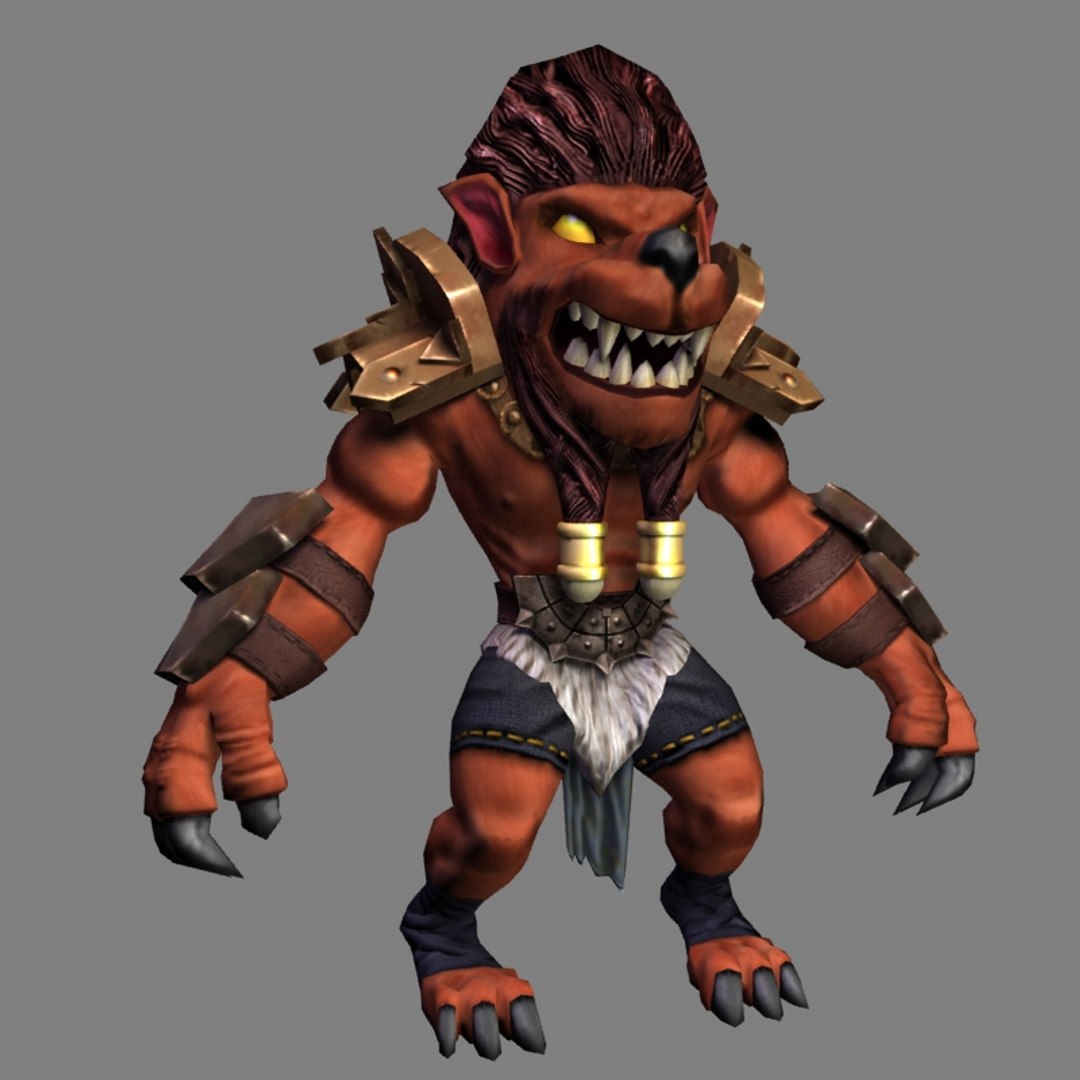 Humanoid Mutant Lion 3D Model - TurboSquid 1322842