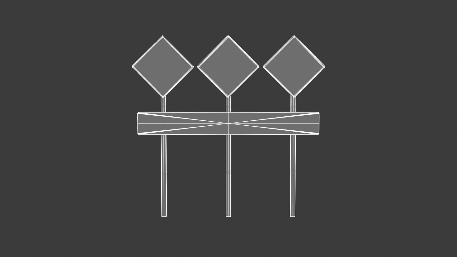 Street Sign 3D - TurboSquid 1675281