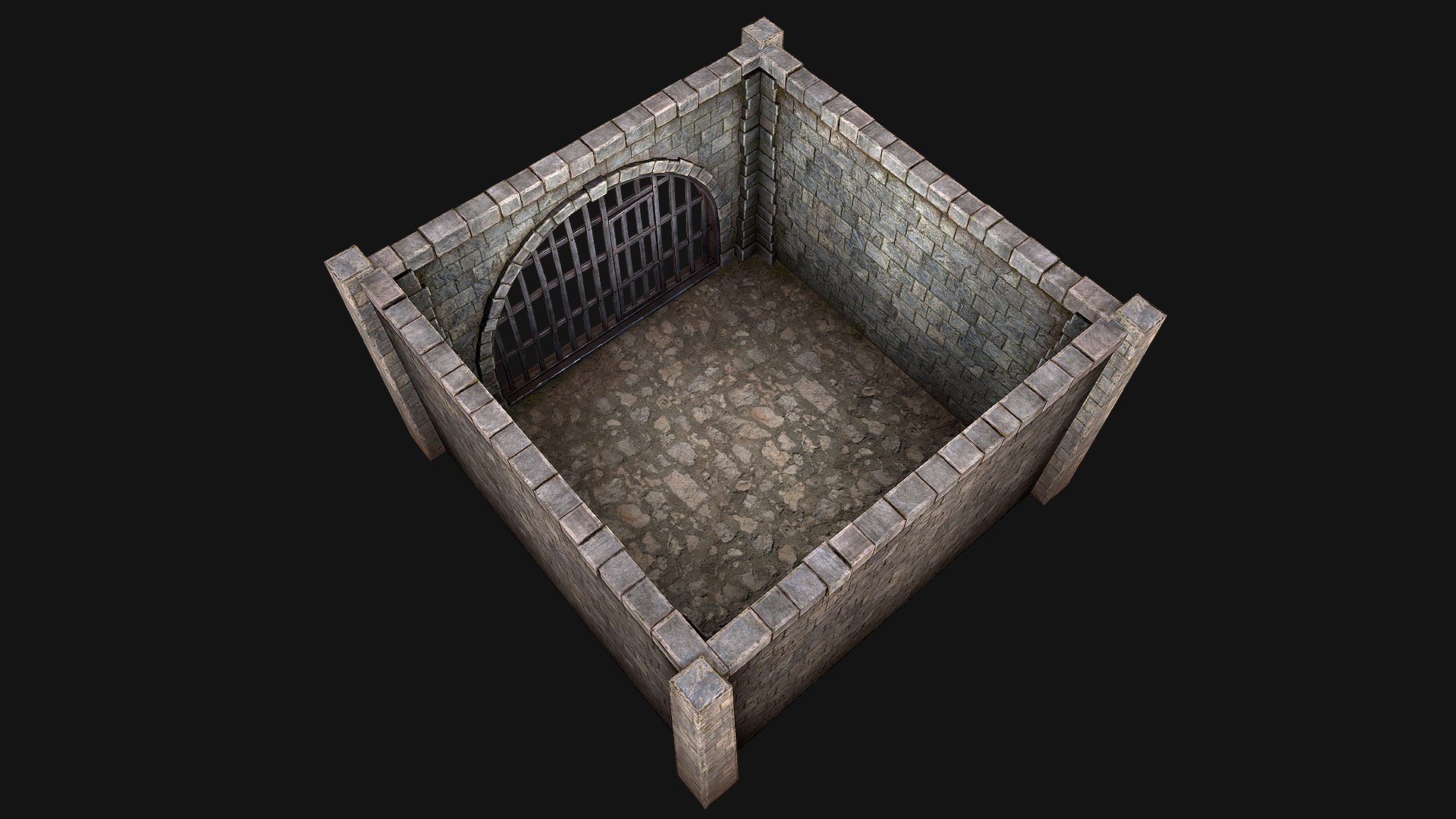 Medieval Prison Cell Aviary 3D - TurboSquid 2007682