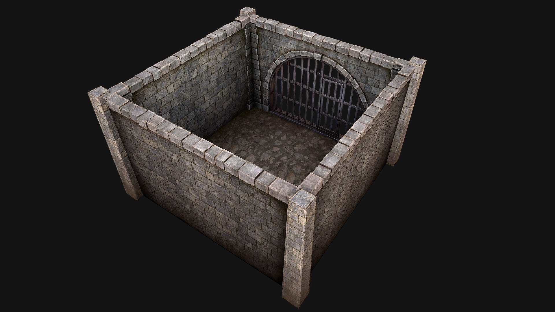 Medieval Prison Cell Aviary 3D - TurboSquid 2007682