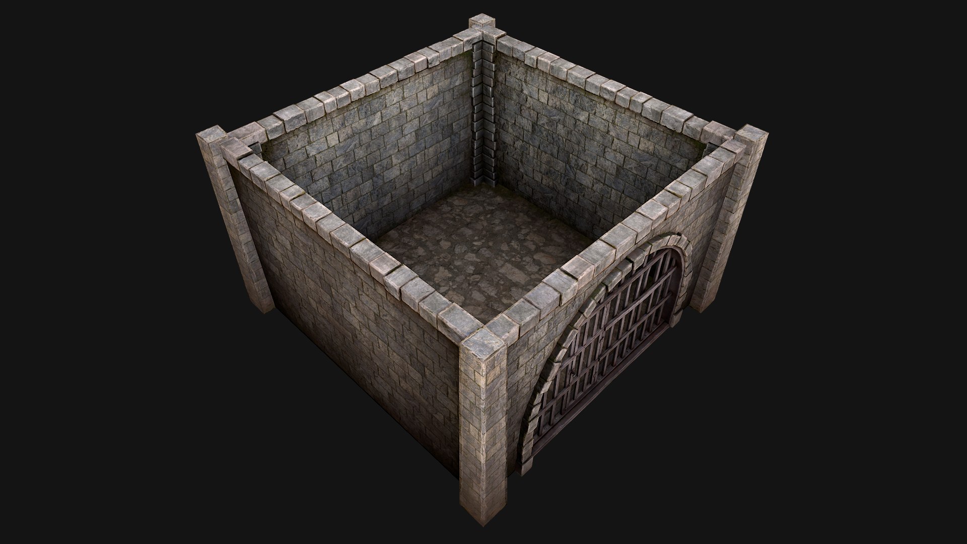 Medieval Prison Cell Aviary 3D - TurboSquid 2007682