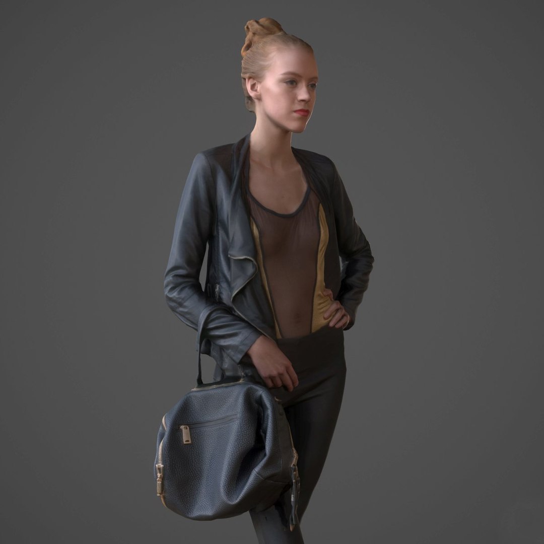 Female Realistic 3d Model