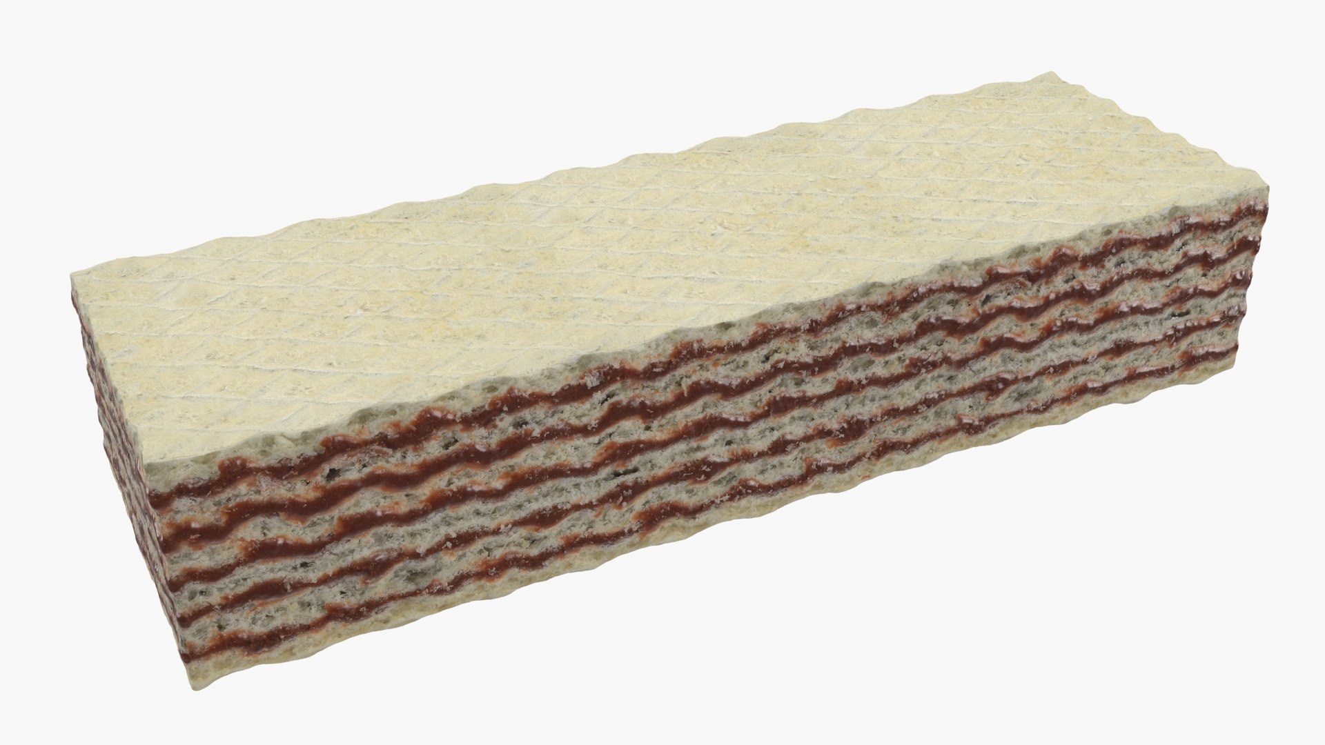Wafer Cookie 3D Model - TurboSquid 2062487