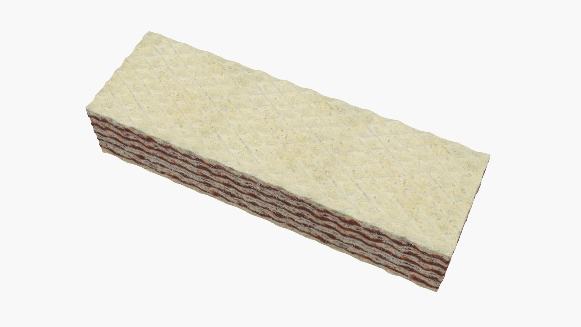 Wafer Cookie 3D Model - TurboSquid 2062487