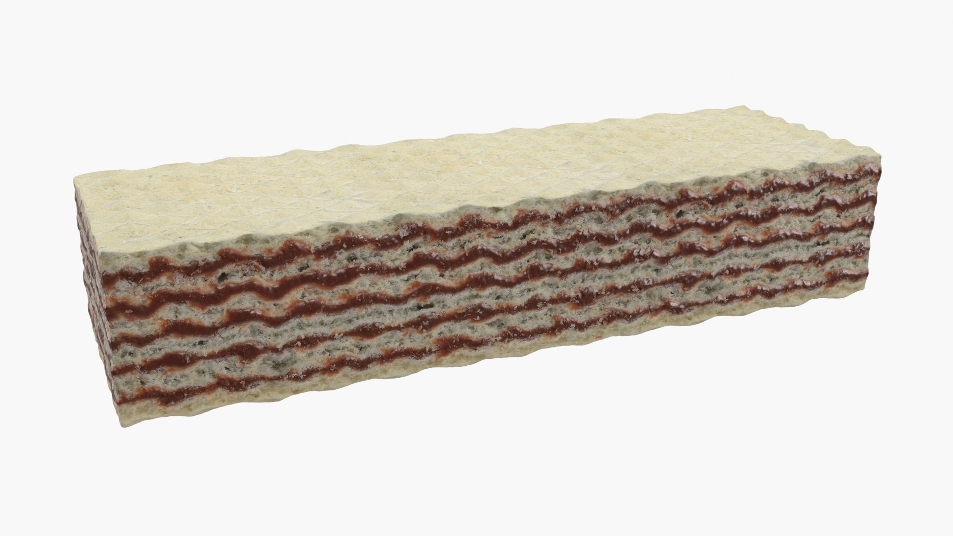 Wafer Cookie 3D Model - TurboSquid 2062487