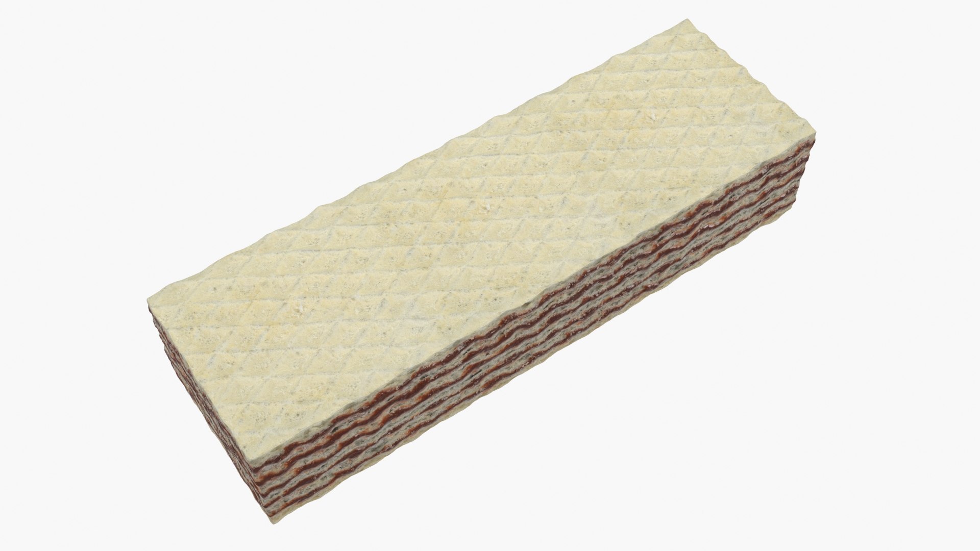 Wafer Cookie 3D Model - TurboSquid 2062487