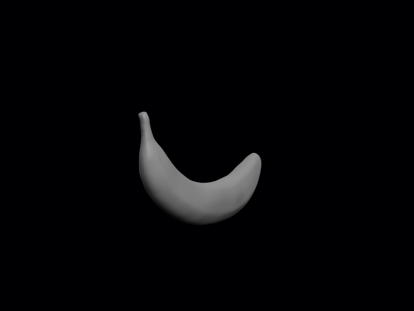 Banana Medium Poly Basic Model Model - TurboSquid 2280521