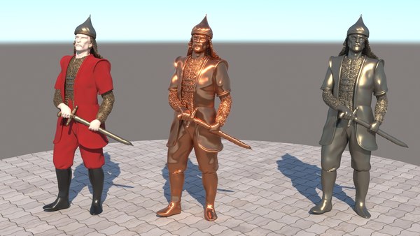 Military janissary 3D model - TurboSquid 1713783