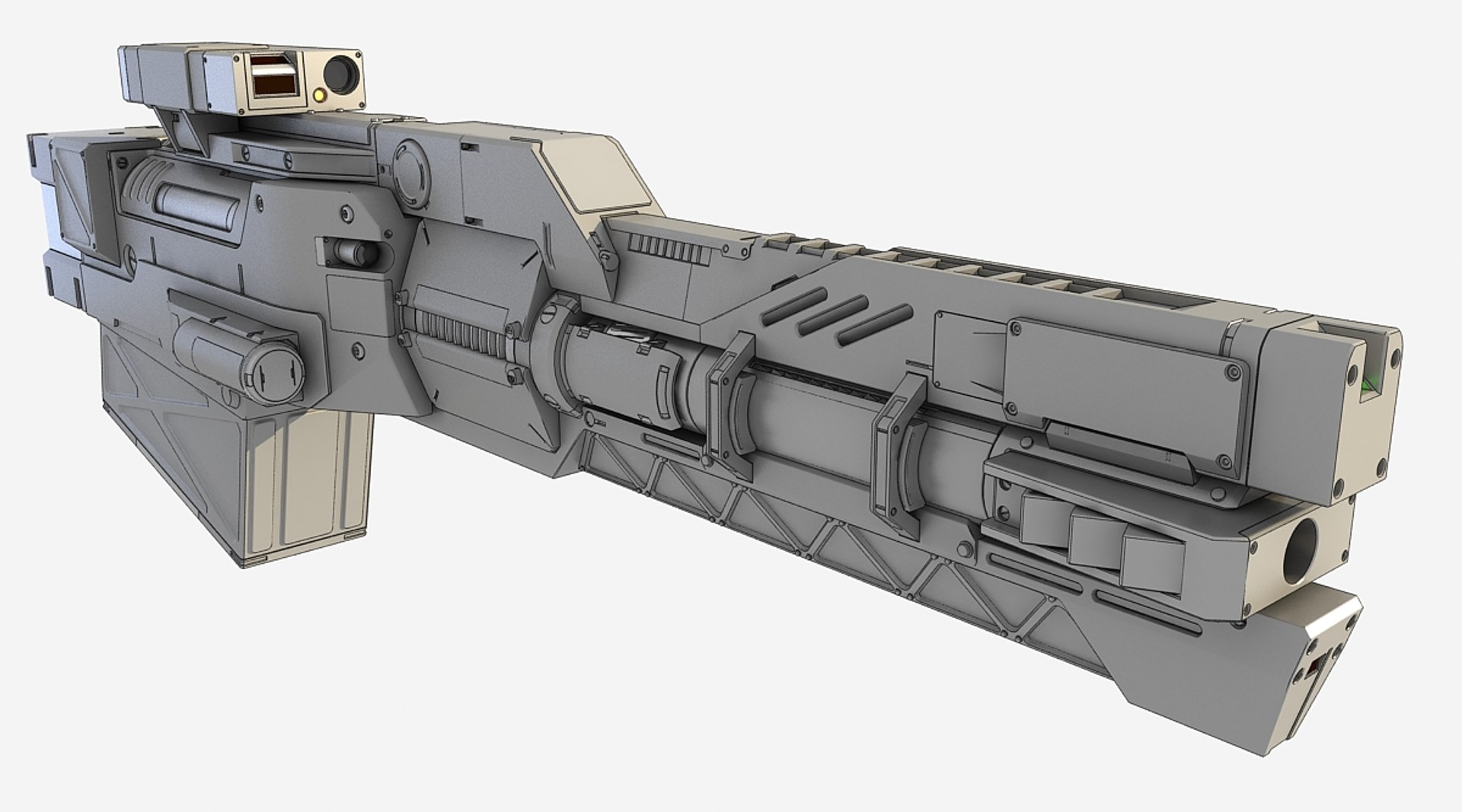 3ds Max Gun Bullet
