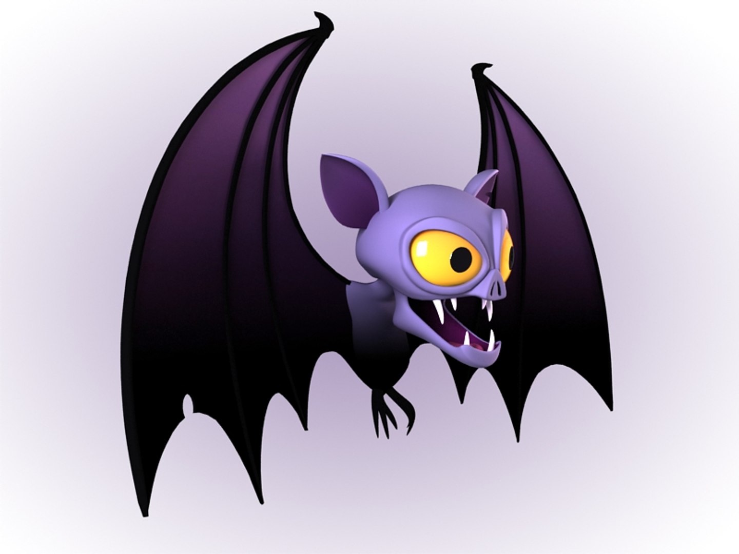 Maya Cartoon Bat