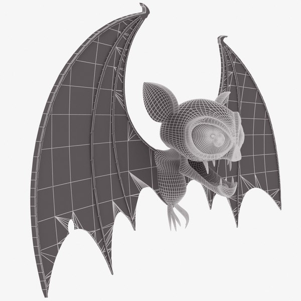 maya cartoon bat