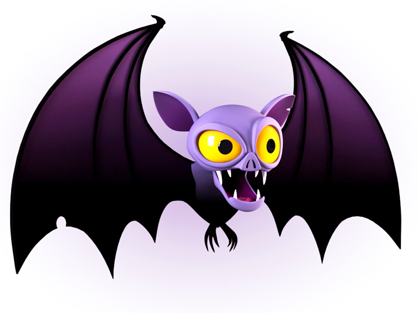 maya cartoon bat