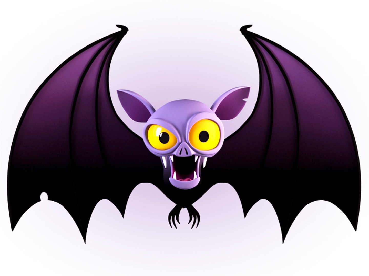Maya Cartoon Bat
